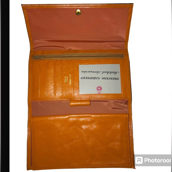 Princess Gardner | Bags | Vintage 8s Princess Gardner Leather Checkbook ...